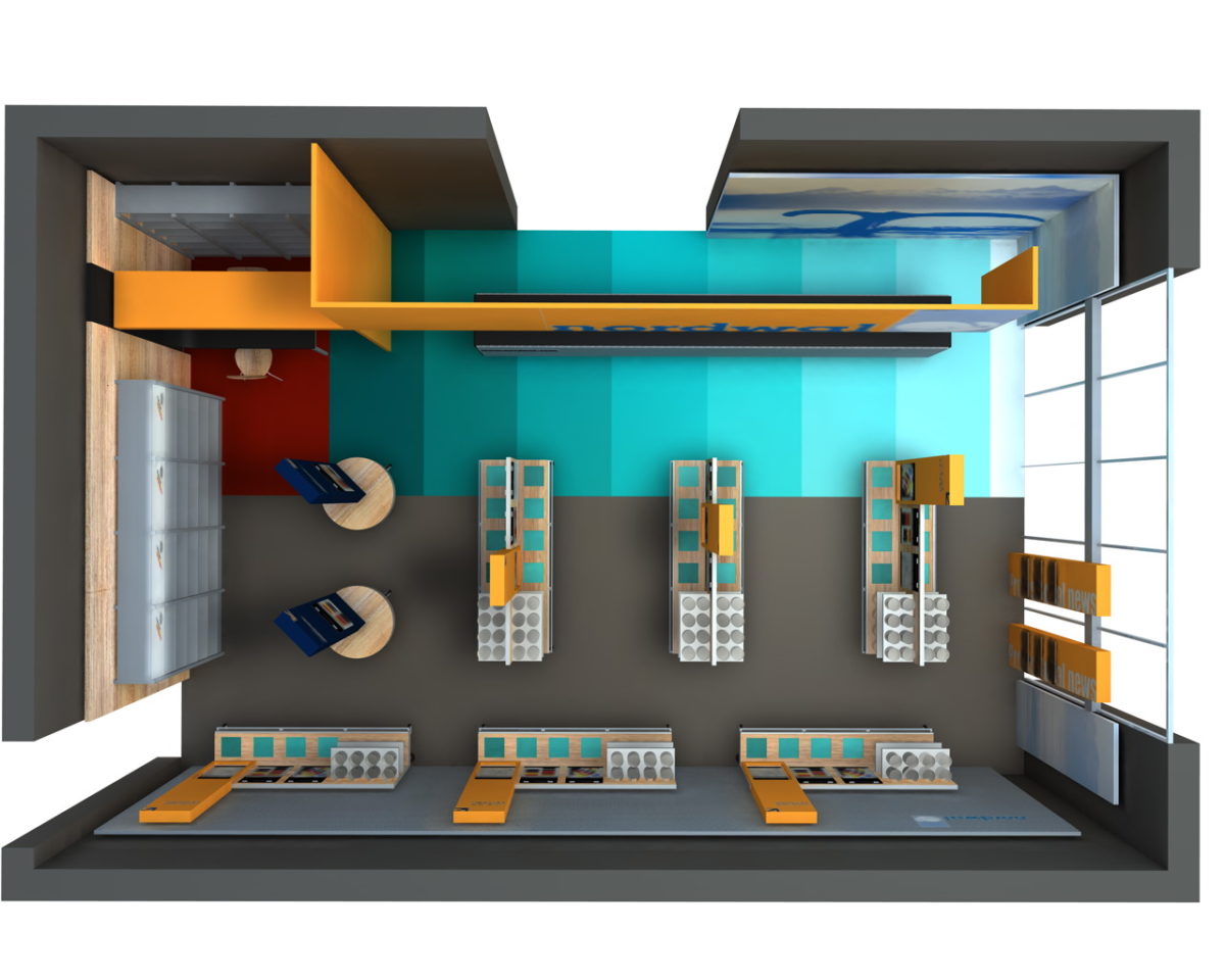 Retail Experience Design | Colors and Surfaces | information in action